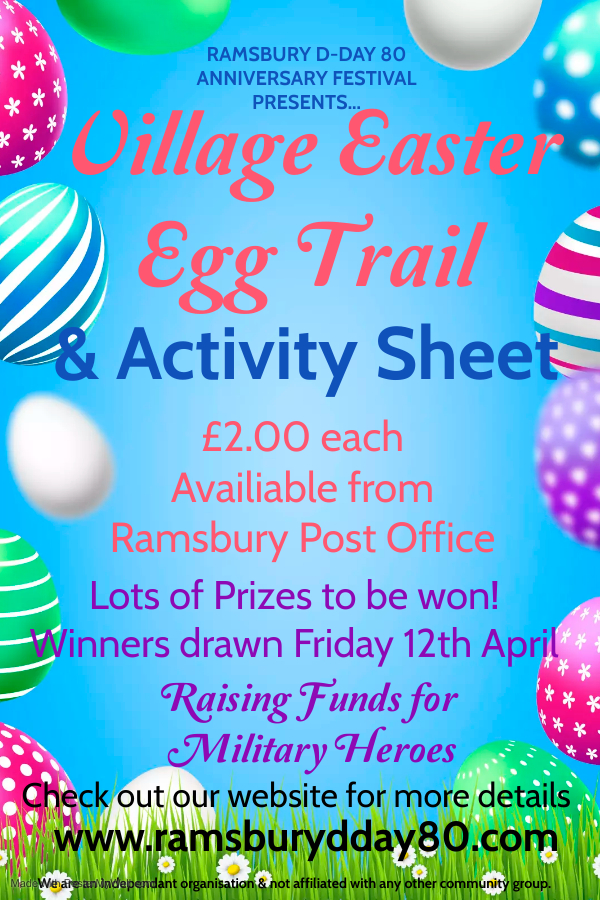 Easter Activity Sheets Ramsbury D day 80